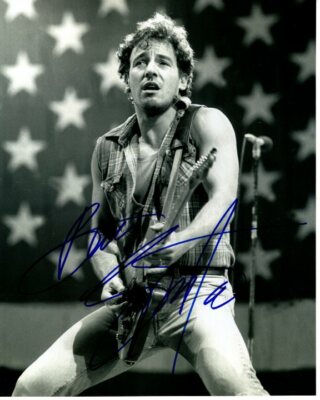 Bruce Springsteen Signed Autographed 8x10 Photograph | eBay