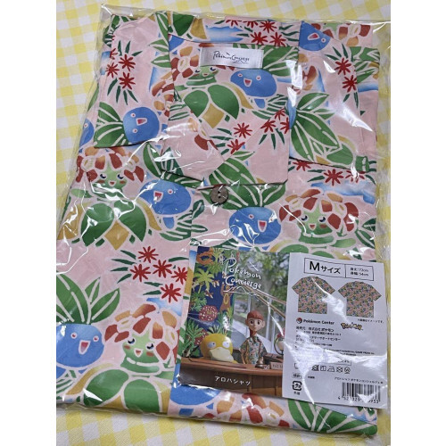 Pokémon Concierge Aloha Shirt Oddish & Gloom Size M Rare collection ...