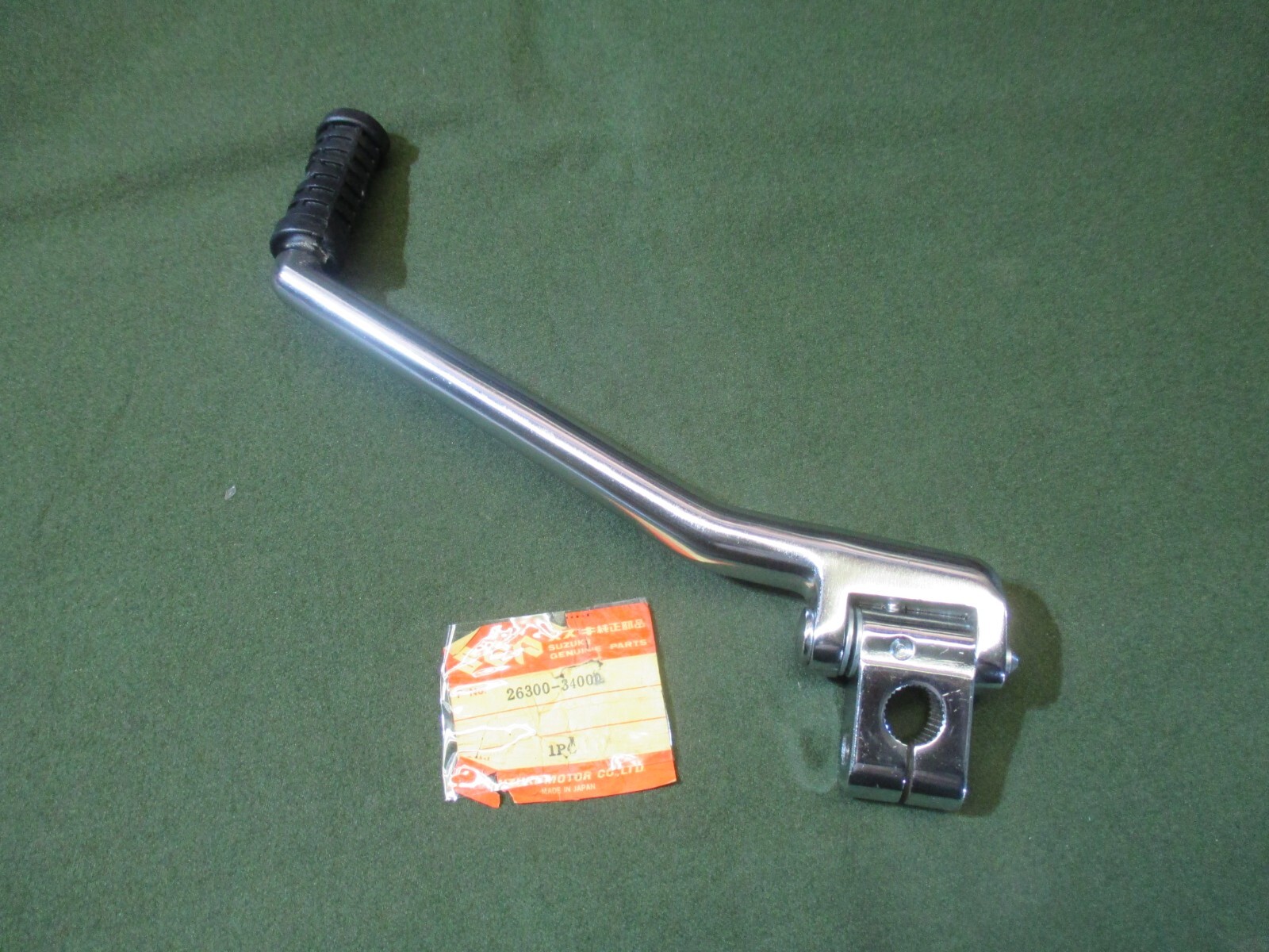 SUZUKI GT550 INDY KICK STARTER LEVER NOS OEM 26300-34000 | eBay