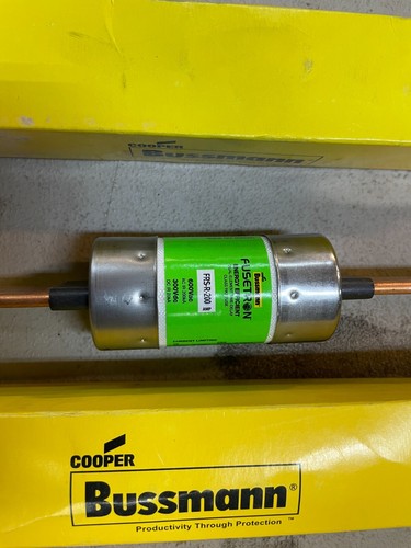 FRS-R-200 Bussmann Fusetron 600vac 300Vdc | eBay