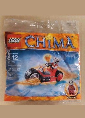 LEGO Chima Worriz' Fire Bike Set 30265 Legends of w Worriz Minifigure ...