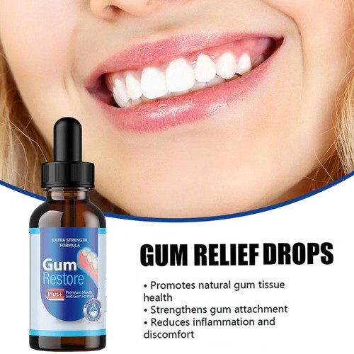 30ml Gum Restore Plus Drops- For Teeth Bad Breath Gums Repair USN | eBay