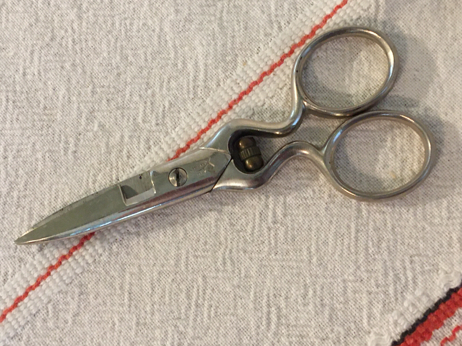 Vintage Sammann ITALY Button Hole Scissors 4.5” ADJUSTABLE | eBay