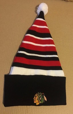 Chicago Blackhawks NHL Hockey Winter Hat Long Stocking Cap Kick10 | eBay