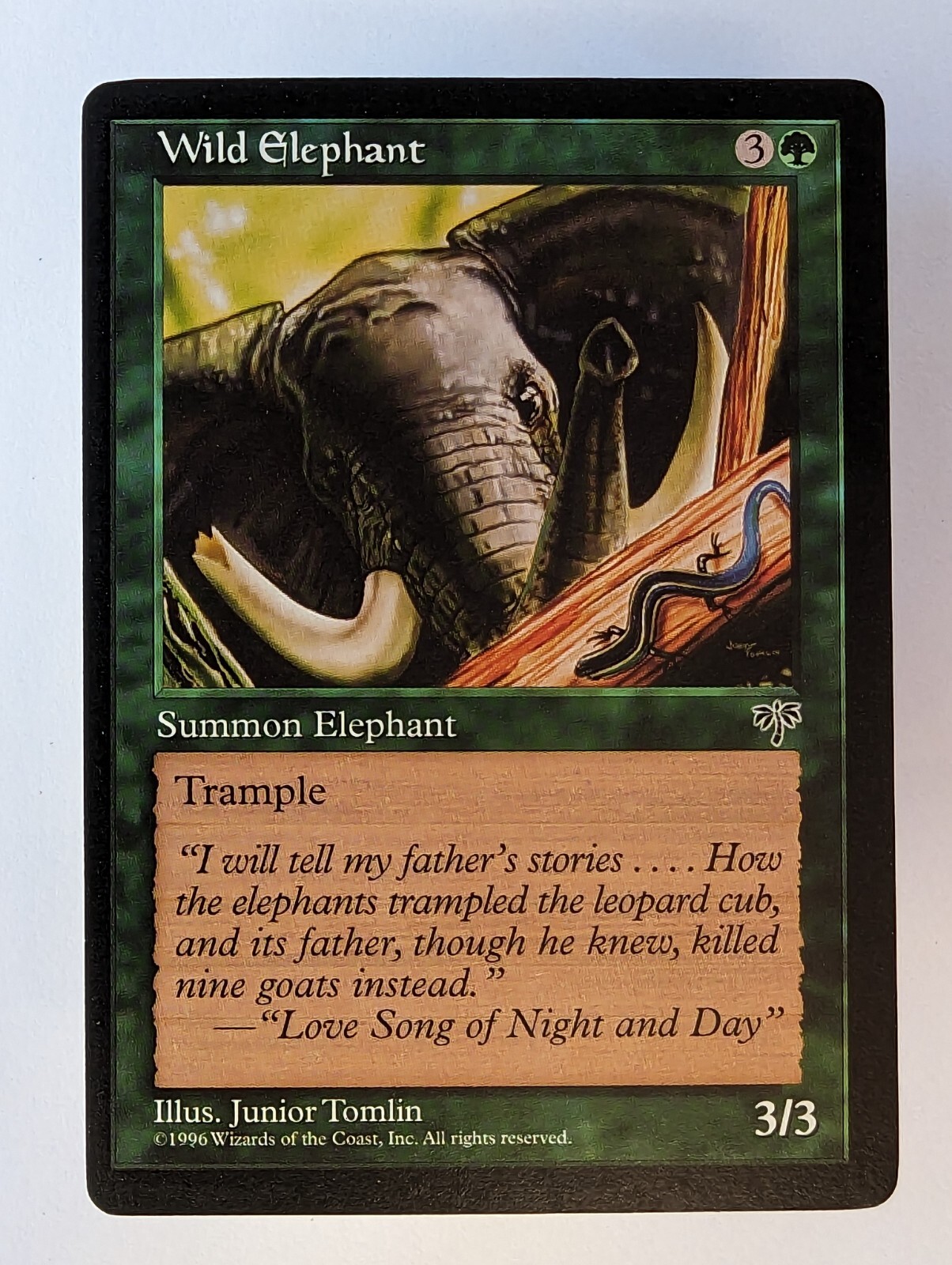 MTG — Wild Elephant — Magic the Gathering · Mirage, NM + | eBay