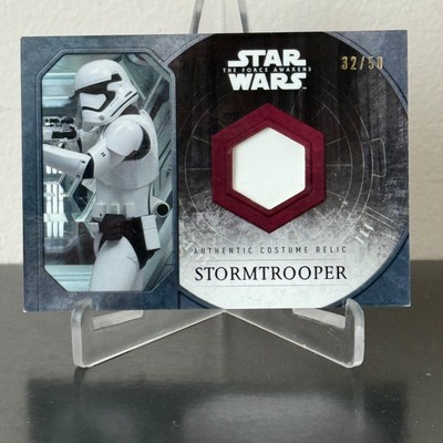 Purple/50 Stormtrooper Corset Costume Relic 2015 Topps Star Wars TFA ...