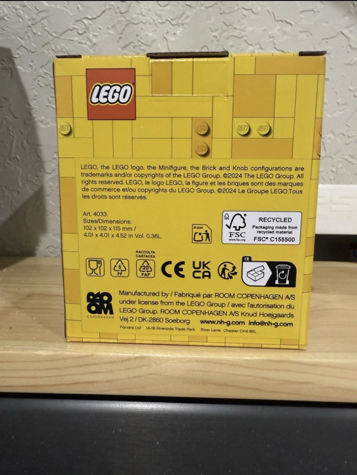 LEGO Storage: Snowman Head Mini (5009863) Brand New/Sealed Box FAST ...