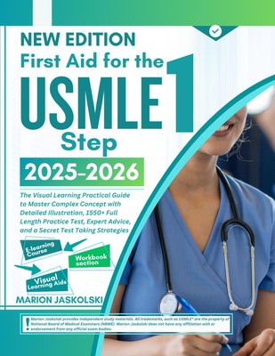 First Aid for the USMLE Step 1 2025-2026: The Visual Learning Pra | eBay