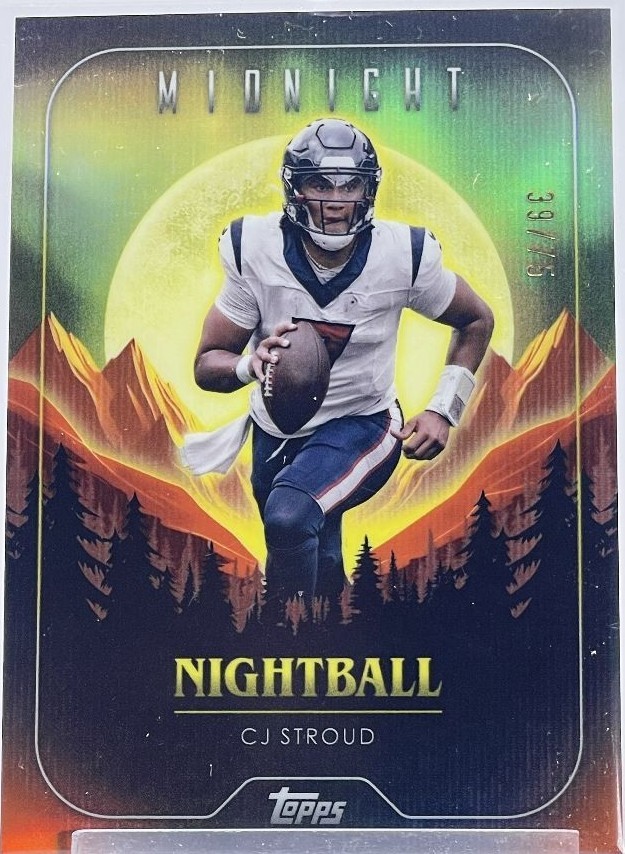 2024 Topps Midnight - Nightball C.J. Stroud #NB-16 Dusk /75 for sale ...