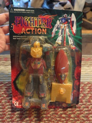 New Vintage Bootleg Gundam Toy Action Figure Fighter Action Toy Made In ...