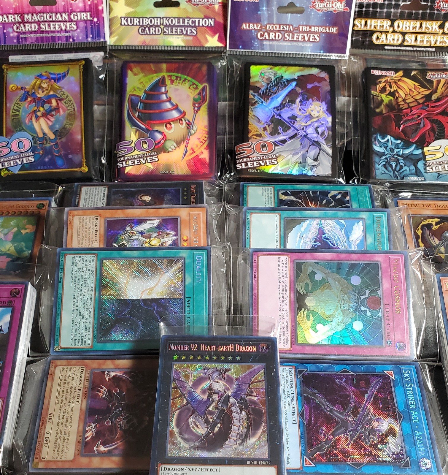 YuGiOh 1000 Card Lot Bulk guaranteed Foil Cards!!! & Konami Sleeves! | eBay