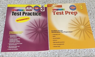 Spectrum Test Prep and Test Practice Grade 3 Set - Paperback - Frank ...