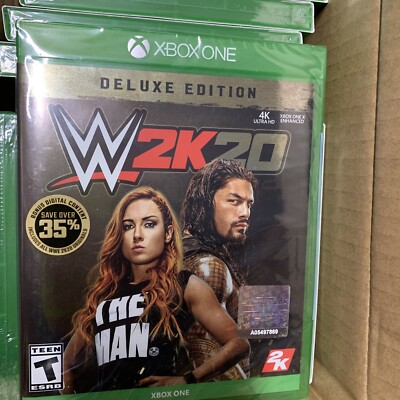 WWE 2K20 Deluxe Edition - Microsoft Xbox One Brand New Sealed ...