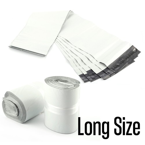 LONG Poly Mailer Plastic Satchel Parcel Courier Self Sealing Shipping ...