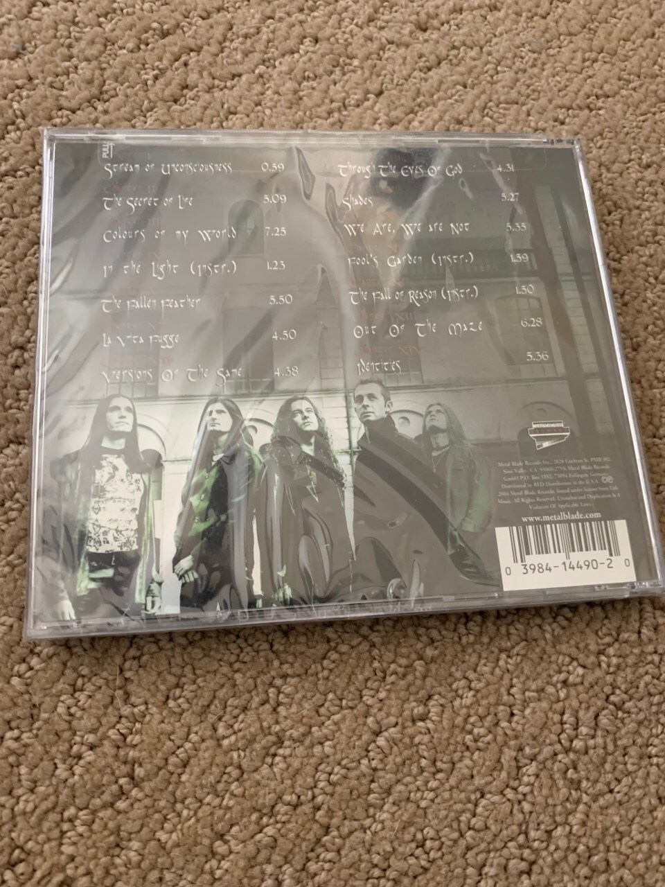 Stream of Consciousness by Vision Divine (CD, May-2004, Metal Blade ...