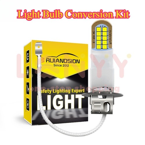 6V FOR Ruiandsion H3 LED Car Fog Light Bulb Conversion Kit DRL Lamp | eBay