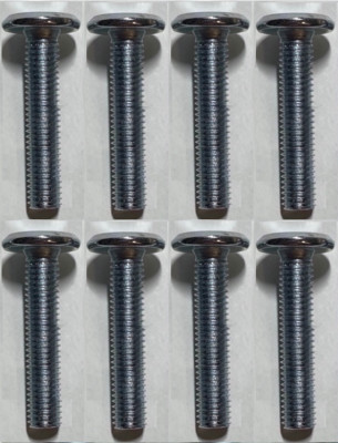 8x IKEA HEX4 SCREW SCREWS METRIC HEAD CAP STEEL M8 40MM PART # 121365 ...