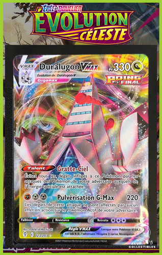 Carte Pokémon Duralugon VMAX 123/203 EB07 EB7 Evolution Céleste Epee Et ...