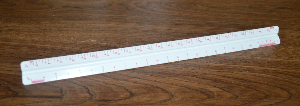 Westcott Three Sided Wooden Ruler | eBay