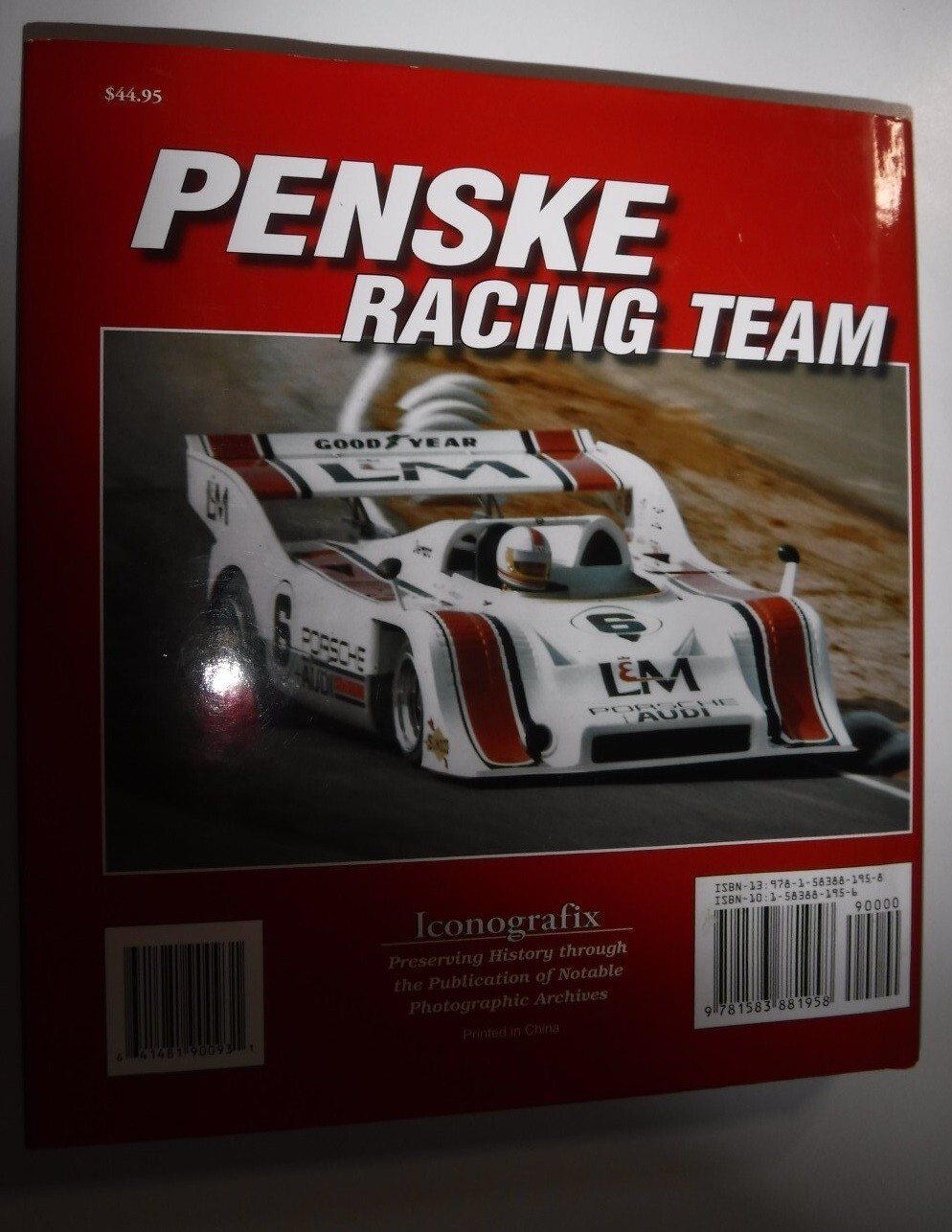 Penske Racing Team : 40 Years of Excellence by Alan Hummel (2007 ...