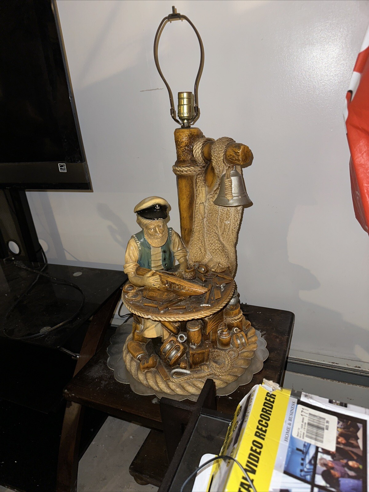 Apsit Bros of California Nautical Sea Captain Lamp Base Only Large ...