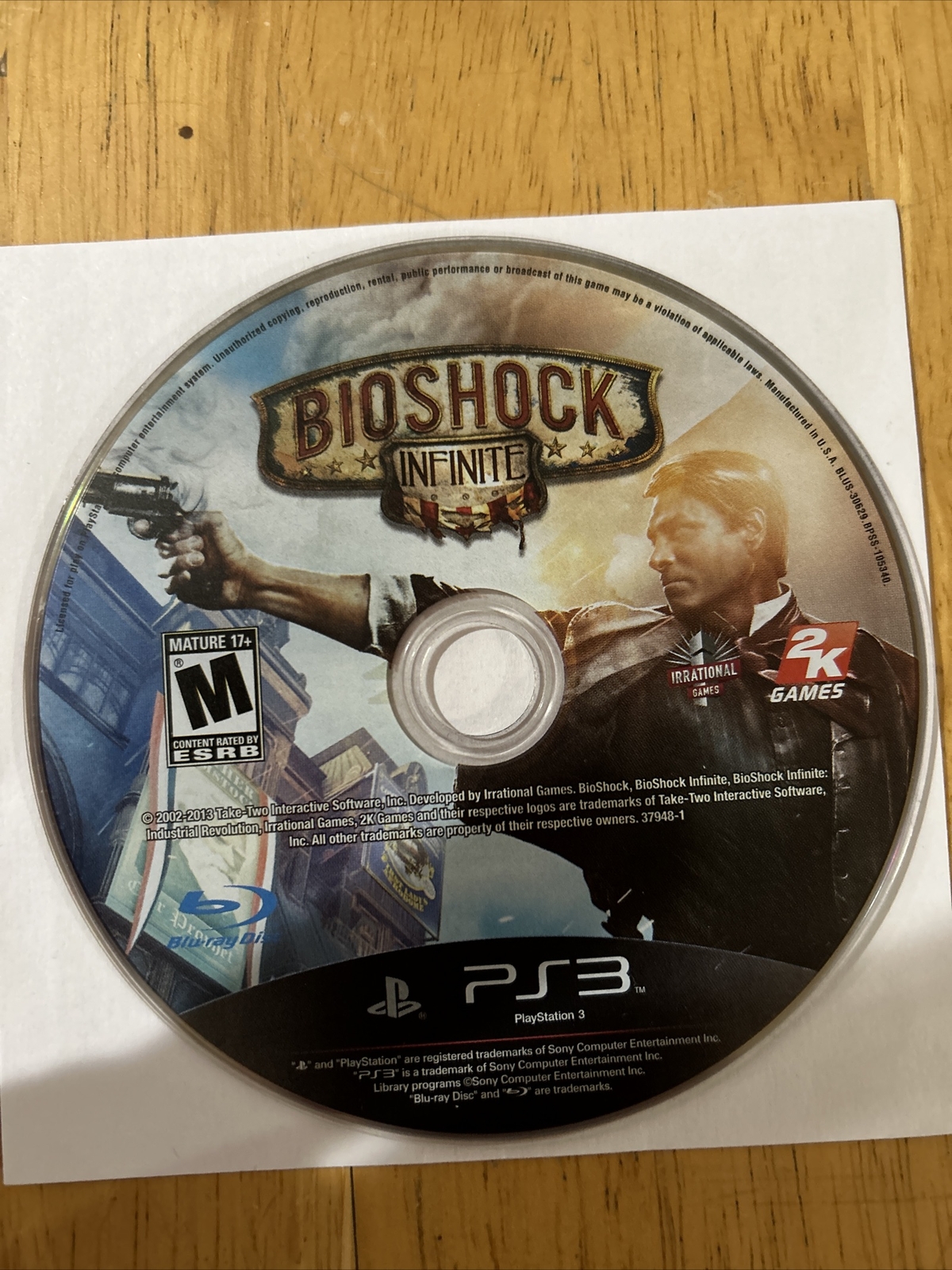 Bioshock Infinite PS3 Disc Only | eBay