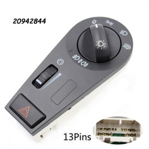 HEADLIGHT WARNING FOG LIGHT HAZARD SWITCH FOR VOLVO TRUCK FH12 FM VNL ...