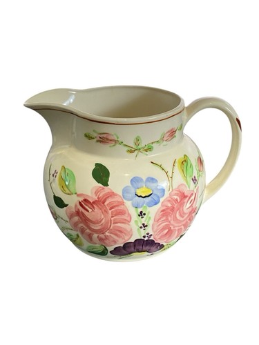 Vtg. Blue Ridge China Porcelain Floral Alice Pitcher, 1940's | eBay