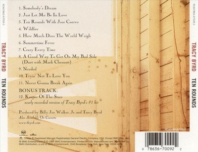 TRACY BYRD - TEN ROUNDS NEW CD 78636700922| eBay