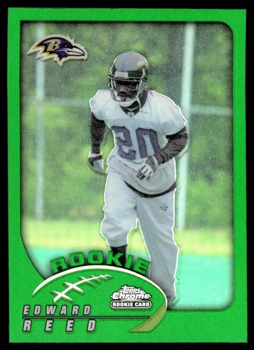 2002 Topps Chrome Ed Reed Rookie #208 CENTERED | eBay