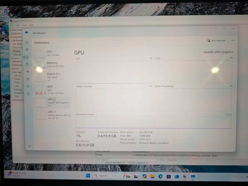 Dell XPS 17 9100 laptop, i7-10875H CPU, 32GB RAM, 1TB SSD, 4k ...
