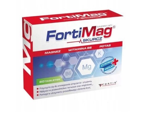 Fortimag Complément Alimentaire 60 Comprimés - Fortis Pharmaceuticals ...