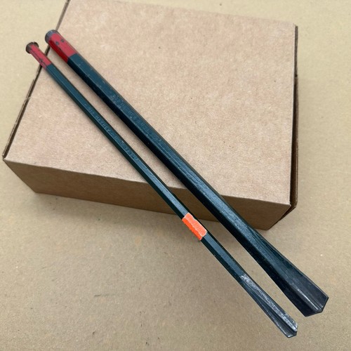 Lot 2 Vintage Mayhew 912 Star Point Cement Chisels Masonry Stone Drill ...