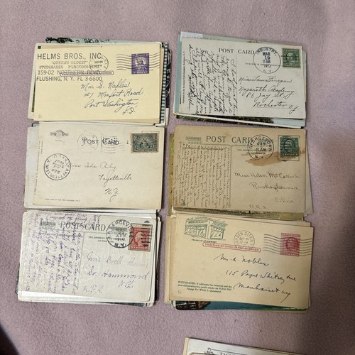 NEW YORK POSTAL HISTORY 69 Postcards Pre 1920 Postmarks SEE PHOTOS OF ALL | eBay
