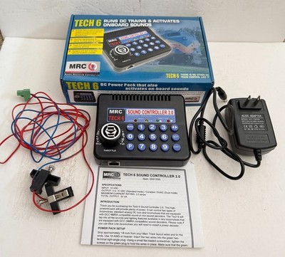 MRC Tech 6~ HO/N/G gauge Sound Controller 2.0 EX/Box - WORKS GOOD | eBay