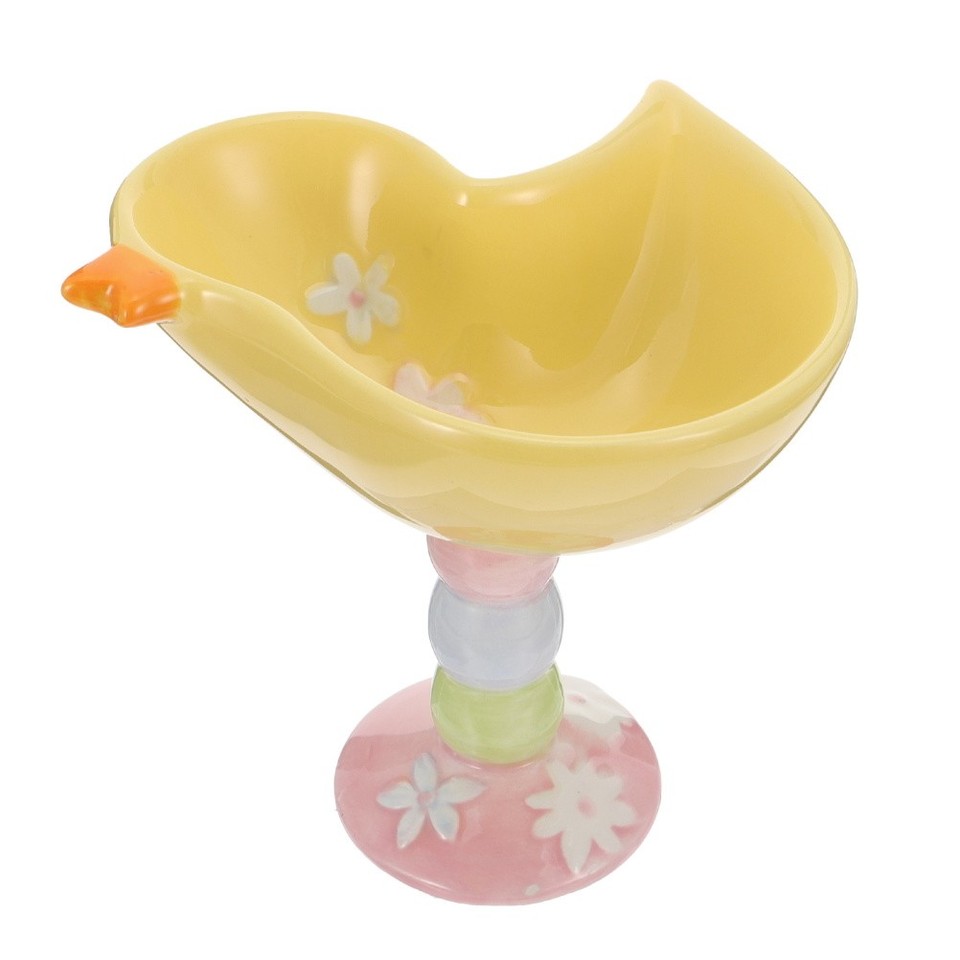 1Pc Adorable Candy Cup Chicken Shape Design Dessert Goblet Ice Cream ...