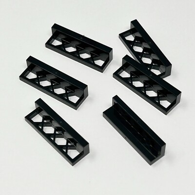 3633 LEGO Parts Fence 1x4x1 Lattice BLACK (6) | eBay