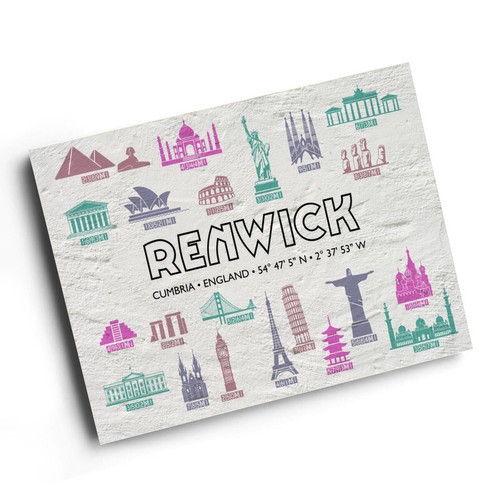 A3 PRINT - Renwick, Cumbria, England - World Landmarks | eBay