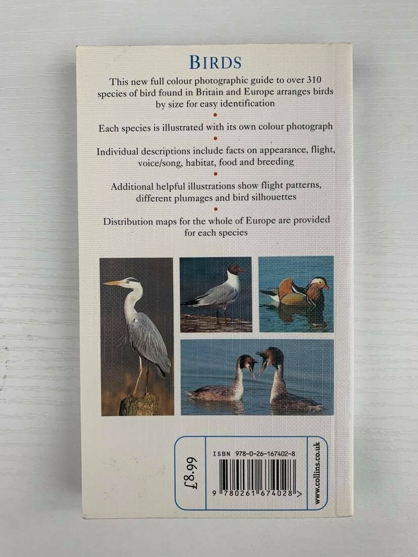 Collins Nature Guides: Birds of Britain & Europe | eBay