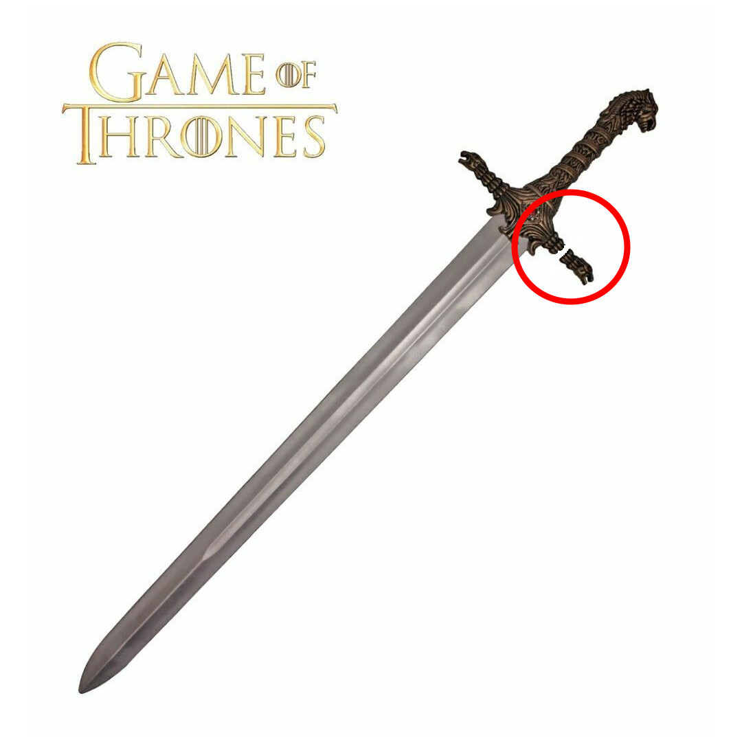 Game of Thrones Oathkeeper Foam Sword Replica Approx 27" Long | eBay