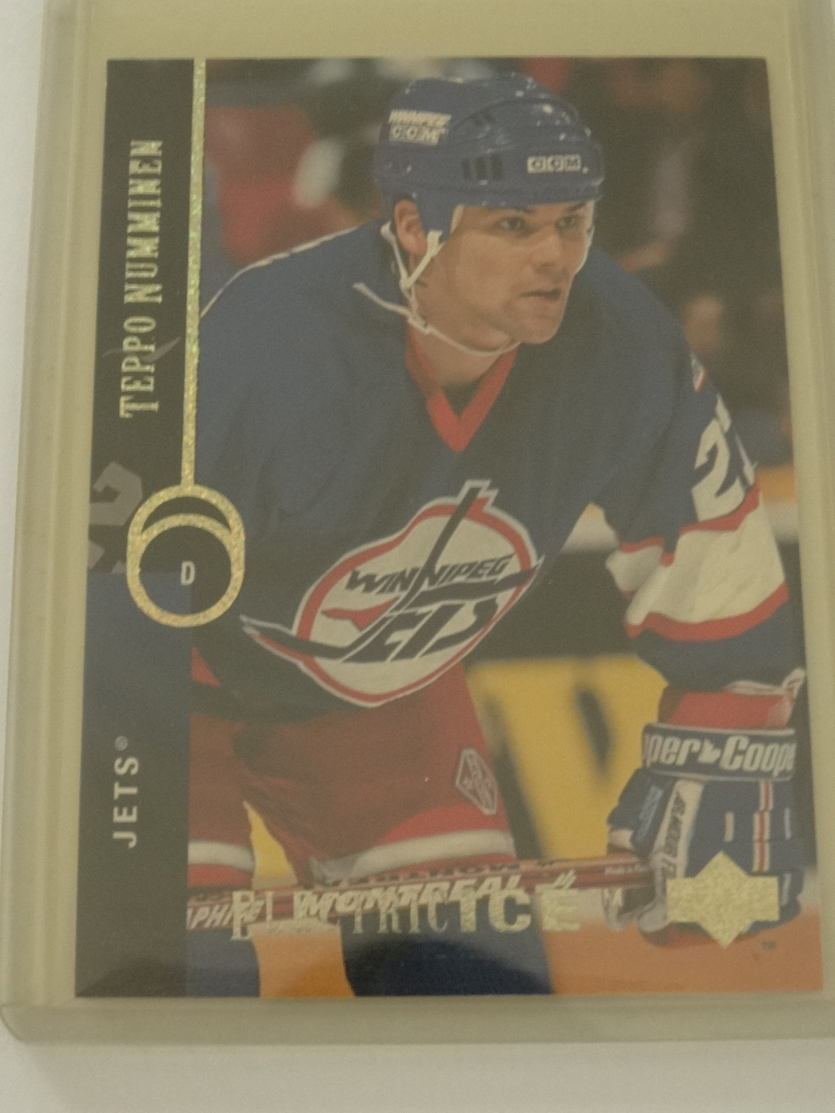 1994-95 Upper Deck UD Electric Ice #113 Teppo Numminen Winnipeg Jets ...