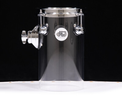 DW Design Series Rata Tom 6x10 w/TB12 - Clear Acrylic | eBay
