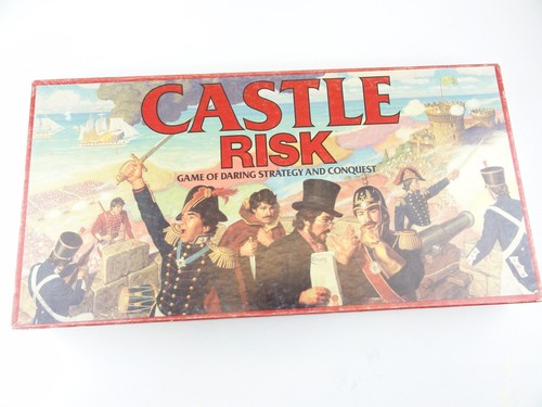 Castle Risk #0076 Vintage Board Game 1986 Parker Borthers Strategy ...