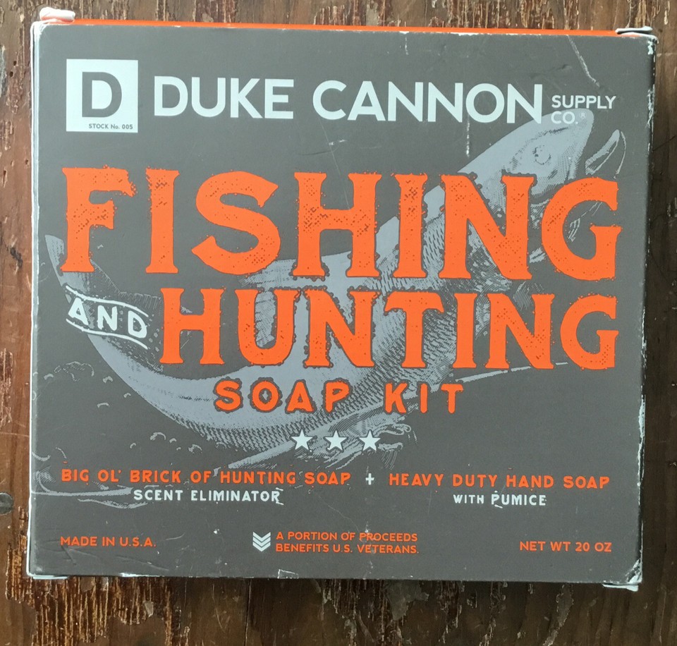Duke Cannon Hunting & Fishing Soap Kit - Hunting Soap & Heavy Duty Hand ...