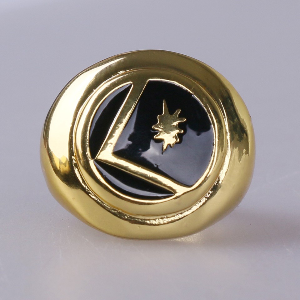 2017 Tv Legion of Super Heroes Ring Metal Legion Flight Ring Cosplay ...