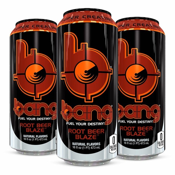 VPX Bang Root Beer Blaze 12 - 16 FL Oz Cans for sale online | eBay