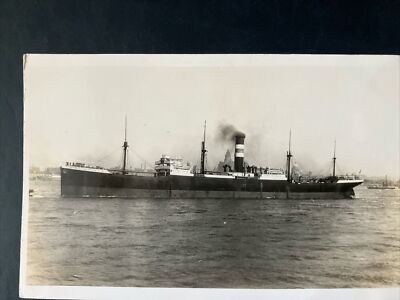 Merchant Navy Postcard Harrison Line (Charente Steamship Co Ltd) SS ...