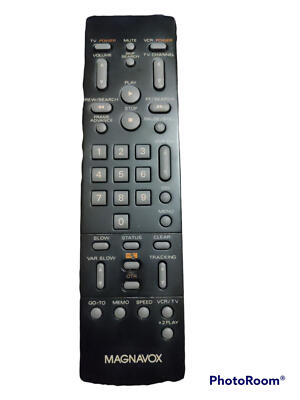 Genuine Magnavox TV VCR Remote Control 4835 218 37084 TESTED WORKS ...