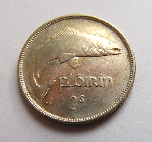1928 Irish Silver Two Shilling Florin Coin Old Ireland 2s | eBay