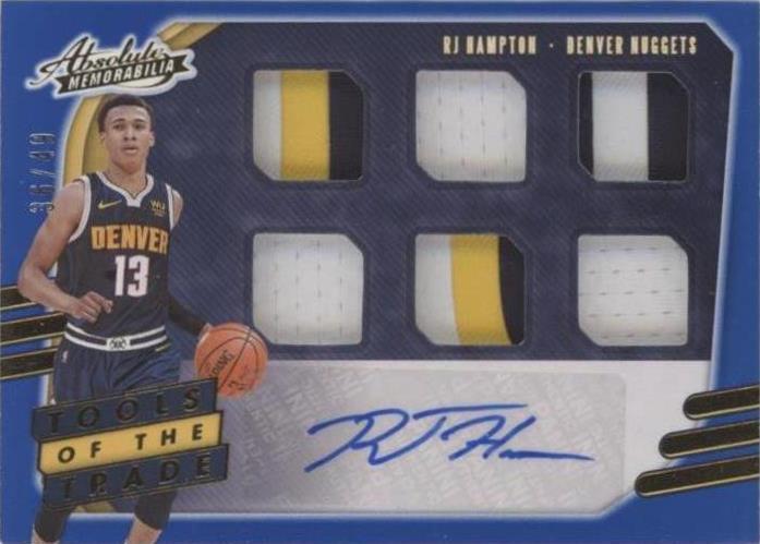 2020-21 Panini Absolute Memorabilia - Tools of the Trade Six Swatch ...